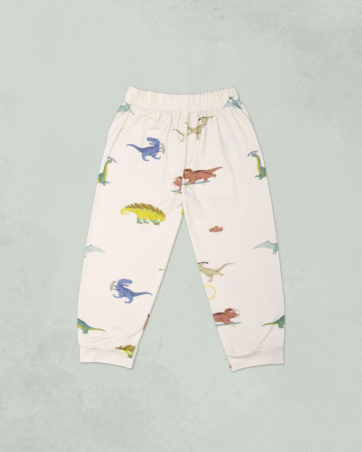Kid's Boo Long Pants in Dinosarium– Bebeboo Story | Storybook-inspired ...
